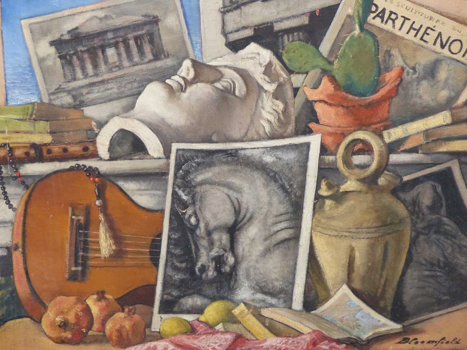 Lot 118 - Harry Bloomfield (1883-1941) Still life with