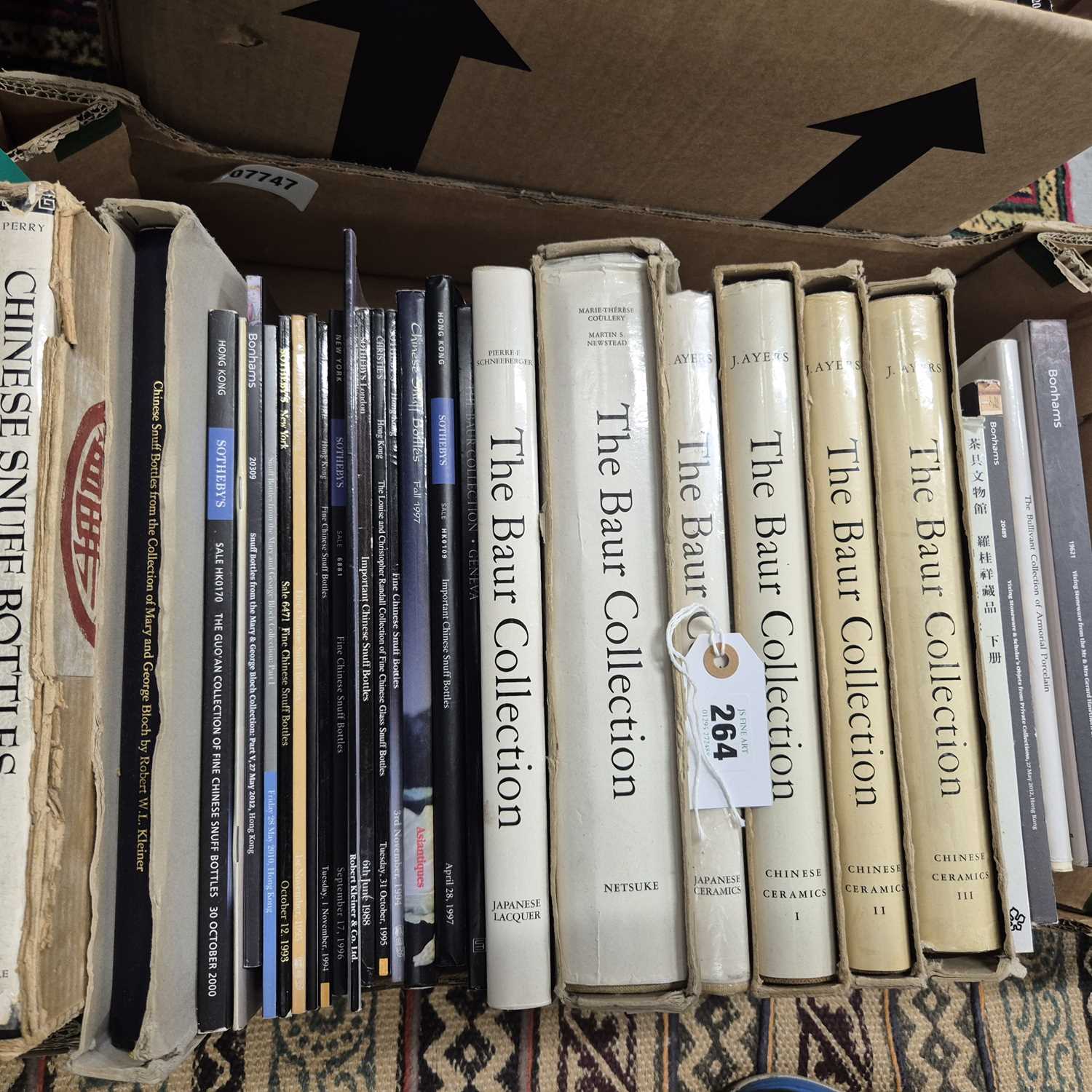 Lot 264 - The Baur collection, six volumes, past sale