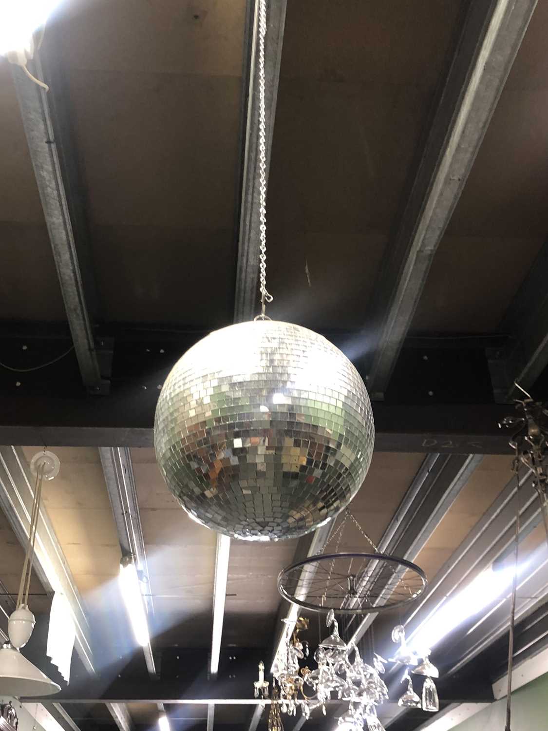 Lot 708 - A retro disco ball.