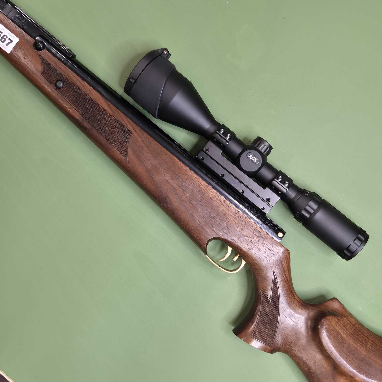 Lot 567 - Airgun- Venom Custom Weihrauch HW98 .177