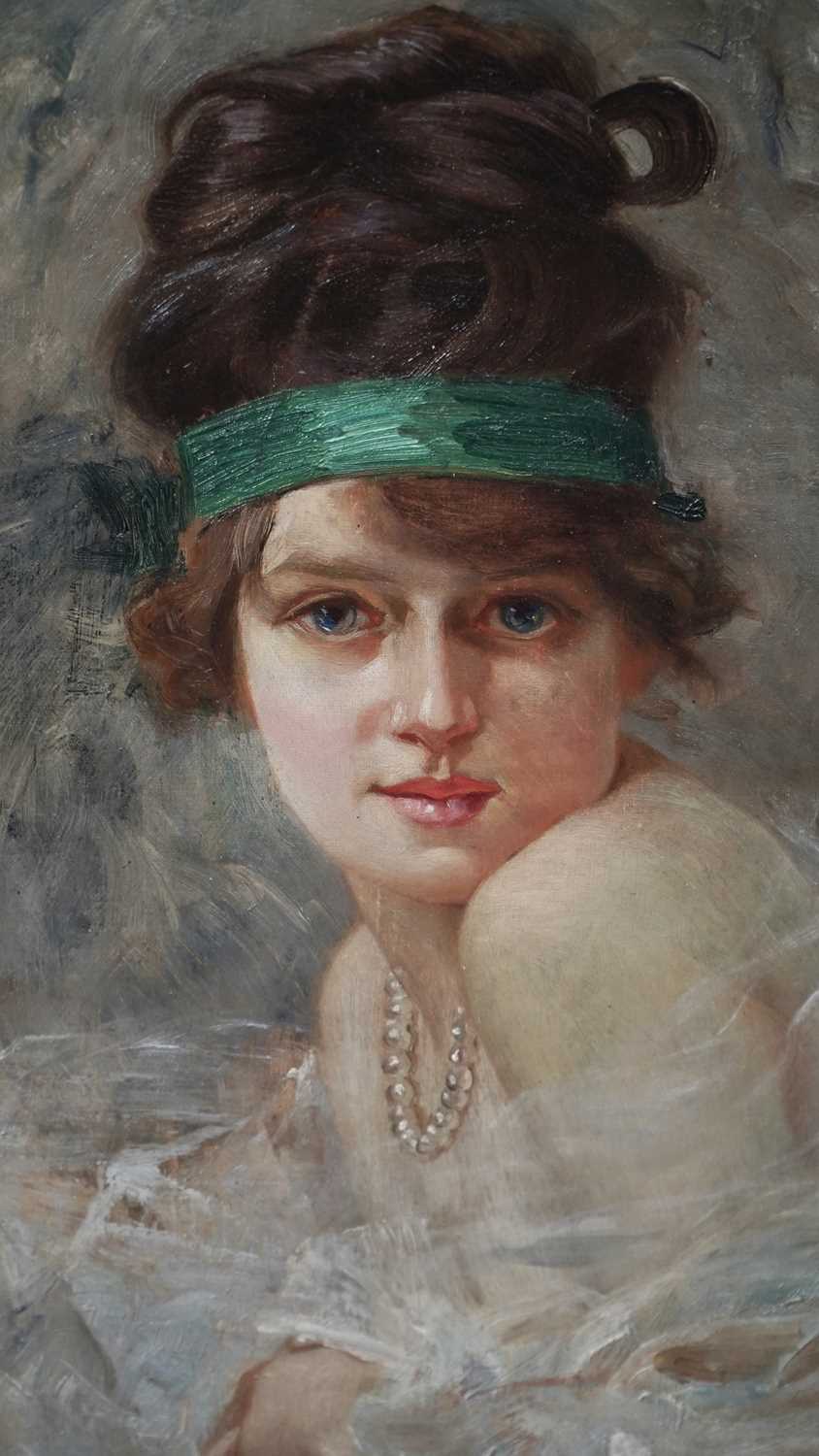 Lot 1381 - Arthur Spooner (1873-1962), portrait of a